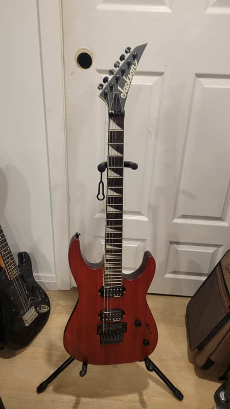 $500 Jackson JS Series Dinky JS30 – Padauk - Floyd Rose | Reverb