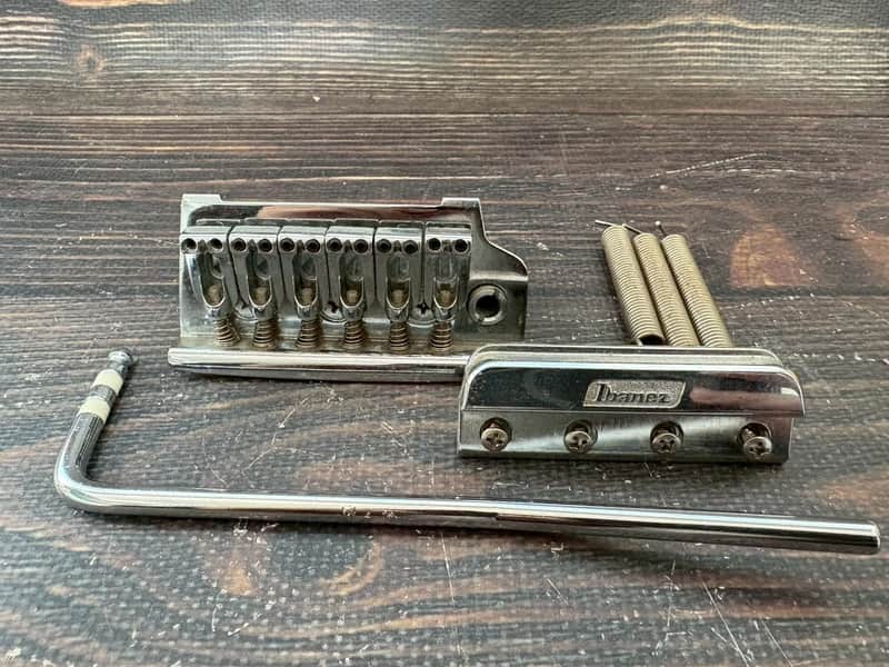 1986 Ibanez Powerocker Synchronized Tremolo Unit Bridge | Reverb