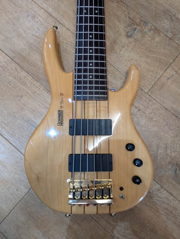 Hohner Professional B Bass VI - Natural Gloss | Reverb