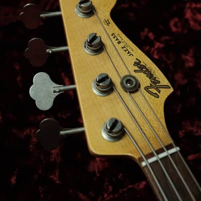 Fender 1964 Jazz Bass Relic - 2018 Blue Spkl | Reverb