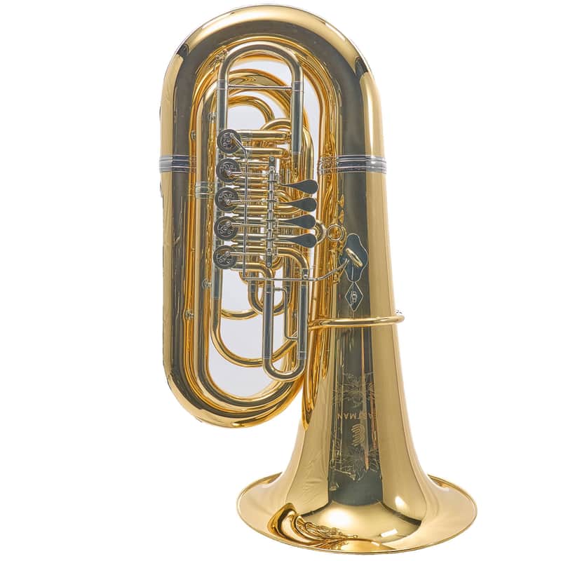 Eastman EBB825VG Professional 5/4 BBb Tuba in Gold Brass SN | Reverb