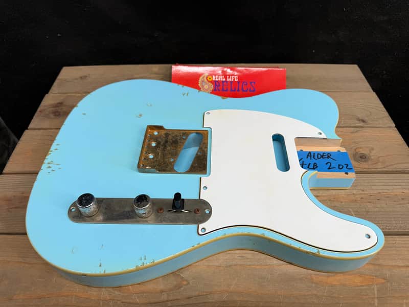 Real Life Relics Tele® Telecaster® Body Double Bound Aged | Reverb