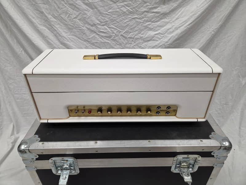 Ceriatone JTM45 Mk II Marshall Clone Guitar Amp Head - White | Reverb