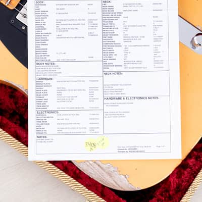 Fender Custom Shop Limited '51 Telecaster HS Blackguard Relic | Reverb