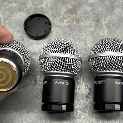 Lot of 4 Shure SM58 Wireless Microphone Capsules RPW 112 | Reverb