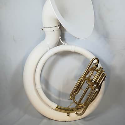 Jupiter JSP-1000 BBb fiberglass sousaphone - Complete | Reverb