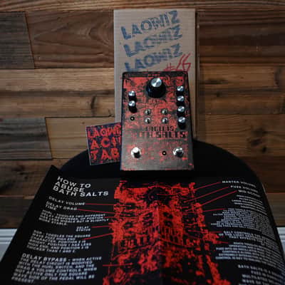 Sold Out Laowiz Bath Salts filter fuzz pedal THE SLUDGE | Reverb