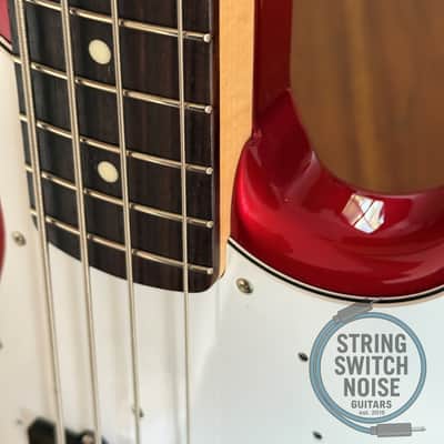 Fender Jazz Bass, Candy Apple Red, 2007, Made in Japan | Reverb