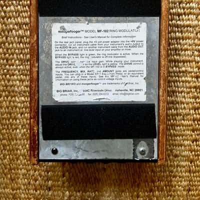Moog MF-102 Moogerfooger Ring Modulator 1998 - 2018 - Black | Reverb