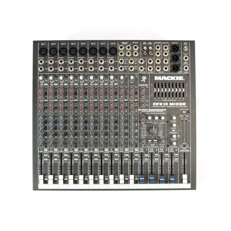 Mackie CFX12 12-Channel Compact Mixer | Reverb
