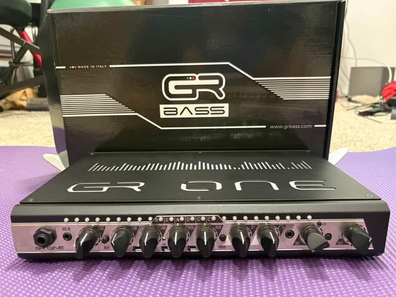 GR Bass ONE 1400 Watt Bass Amplifier Head Black - Black | Reverb