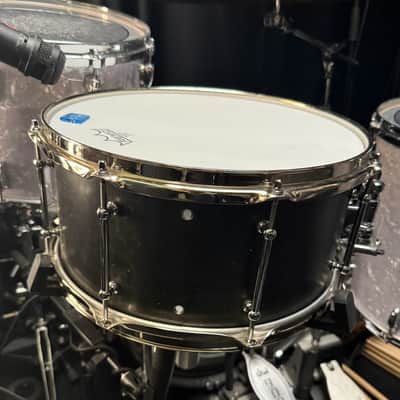 Keplinger 7x14 Black Iron 8 Lug Steel Snare Drum | Reverb