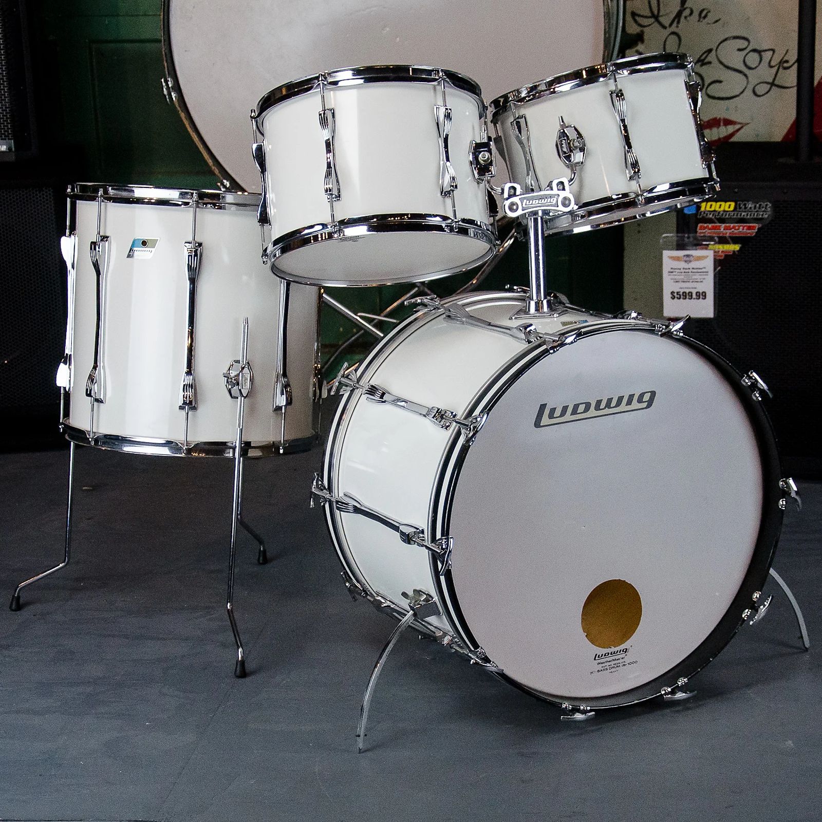 Ludwig No. 1005 Mach 5 Outfit 8x12 / 9x13 / 16x16 / 14x22" | Reverb