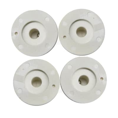 Set Of 4 Witch Hat Knobs With Set Screw 1/4" Guitar Bass | Reverb