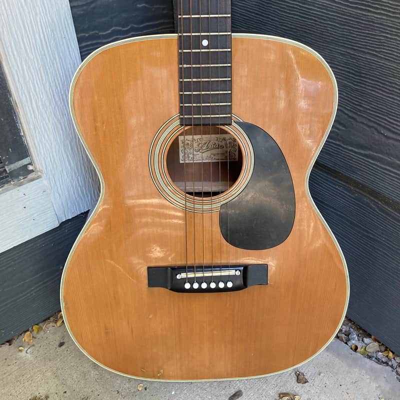 READ Aria 9602C 000 style Japan Acoustic MIJ small body - | Reverb