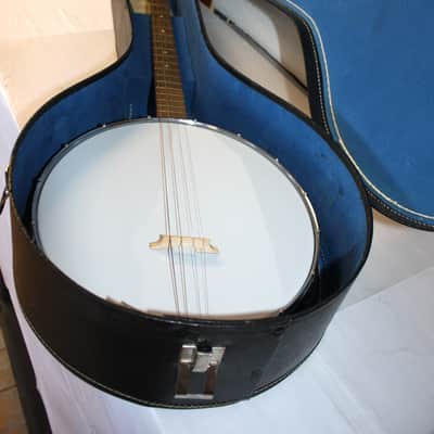 Harmony 4800 4 String Open Back Banjo With Case | Reverb