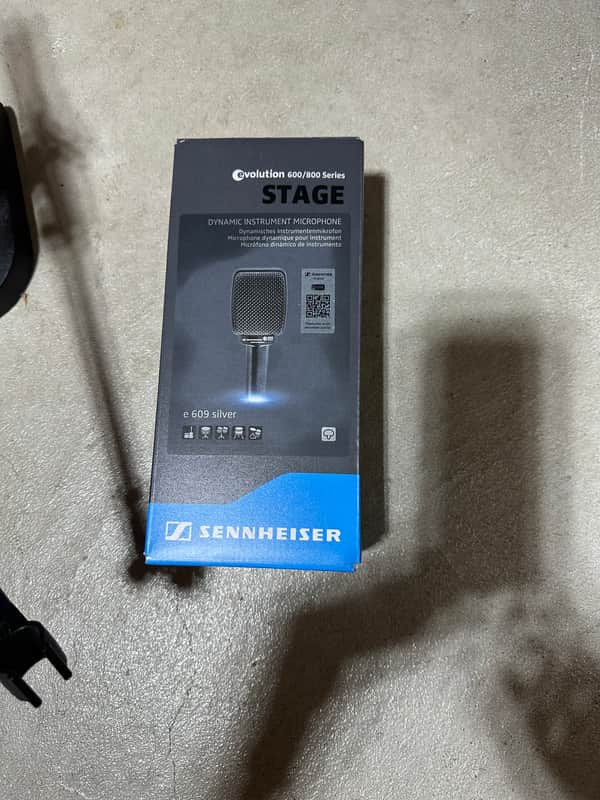 Sennheiser e609 Silver Supercardioid Dynamic Microphone 1998 | Reverb