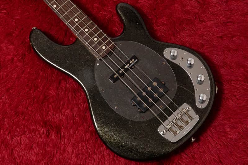 【used】Ernie Ball Music Man / StingRay 3EQ H Black Sparkle | Reverb