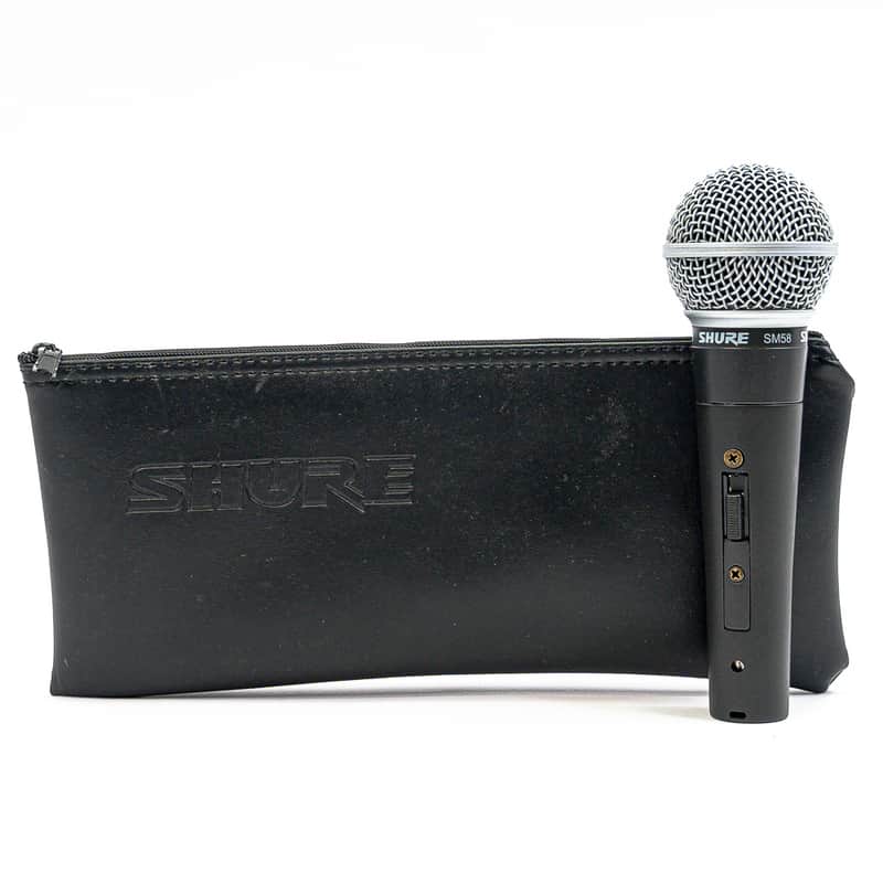 Shure SM58 Cardioid Dynamic Vocal Microphone with Bag | Reverb