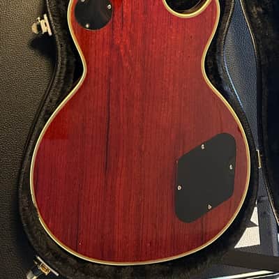 Raven West Guitar Les Paul style - lefty Orange Burst | Reverb