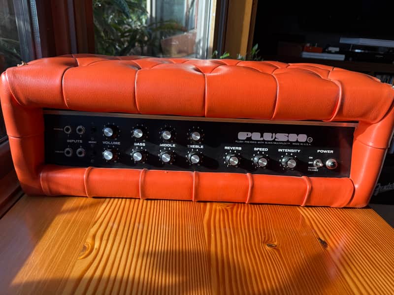 Plush P1000S Guitar Amplifier Head 1969 1970 - Red | Reverb