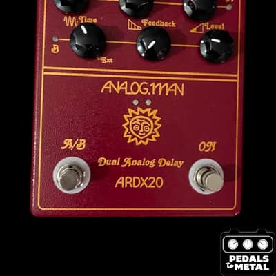 Analogman ARDX20 Dual Analog Delay (Flat Box) 2014 - Present | Reverb