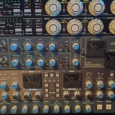 SA-609+ Stereo Diode Bridge Compressor with 4 revisions 2025 | Reverb