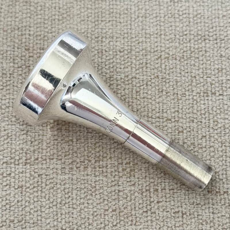 Conn 3 Trombone Mouthpiece - Silver Plated | 3 | Reverb