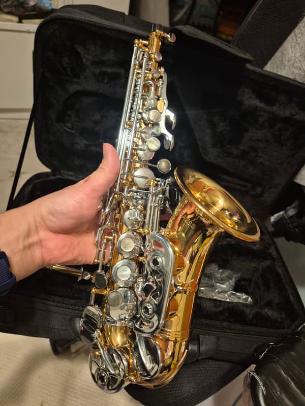 Strauss Super 70 curved Soprano Saxphone | Reverb