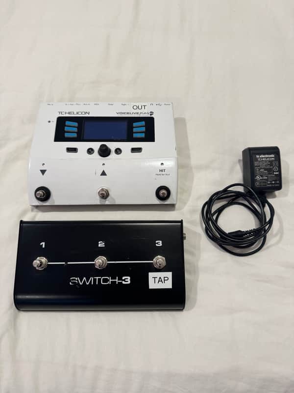 TC Helicon VoiceLive Play GTX with SWITCH-3 Footswitch | Reverb