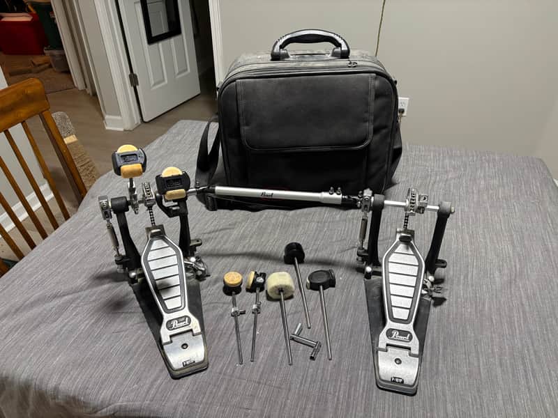 Pearl P101 LH Double Bass Pedal | Reverb