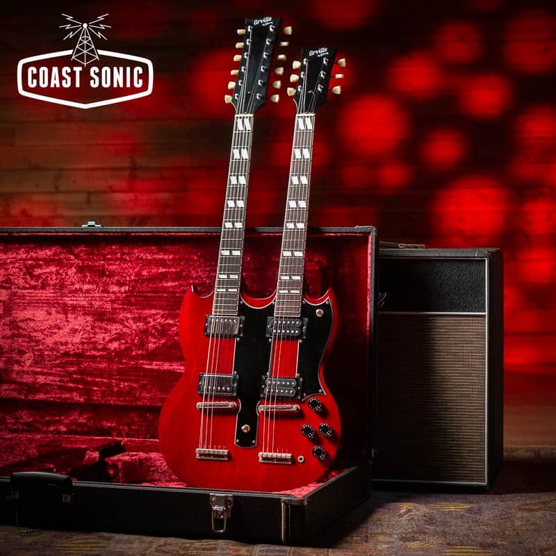 1993 Orville by Gibson EDS-1275 Double Neck SG Made In Japan | Reverb