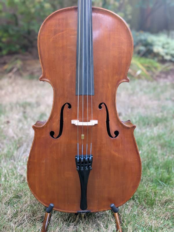 "Petite" 4/4 cello (handmade, USA) Robert M. Dragoo 1964 | Reverb
