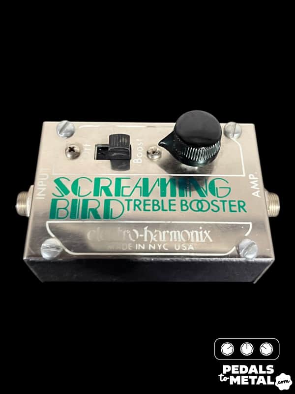Electro-Harmonix Screaming Bird Treble Booster 1970s - Metal | Reverb