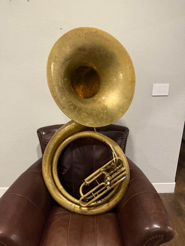 King 2350 BBb Sousaphone with case, neck, and bits | Reverb