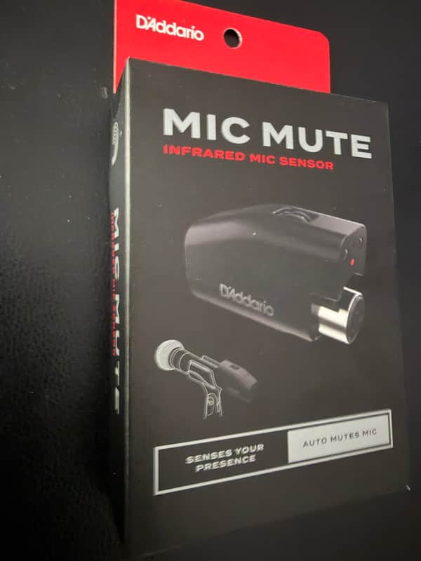 D'Addario IR Mic Mute Infrared Mic Microphone Sensor NEW | Reverb