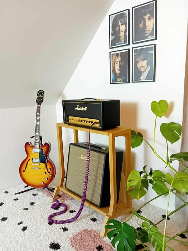 Lakefront Natural Pi Amp Stand: Handmade Solid Wood | Reverb Greece