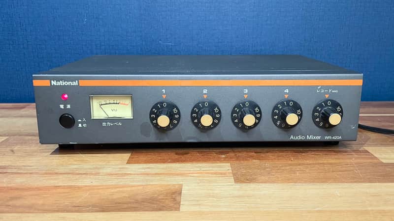 National WR-420A Rare Japanese 4 Channel Mixer / | Reverb Denmark