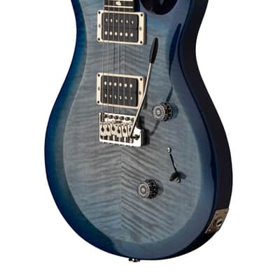 PRS S2 Custom 24 - Faded Gray Black Blue Burst | Reverb Canada