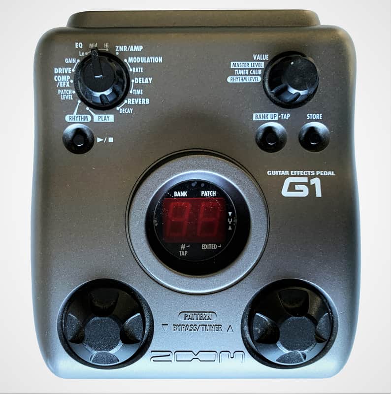 Zoom G1 Compact Multi Effect Pedal For Guitar 54 Effects & | Reverb
