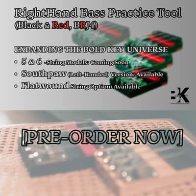 [In Stock / Ready to Ship] Bold Key BRJ4 Finger-style Bass | Reverb