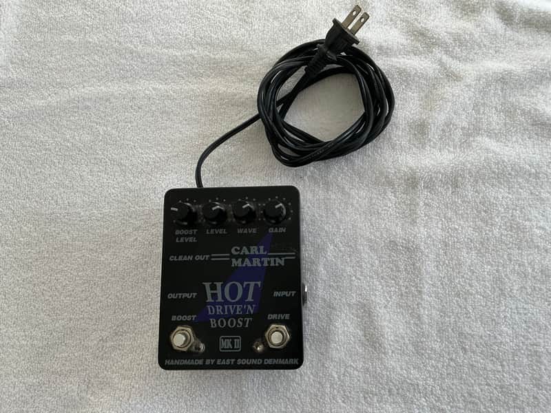 Carl Martin Hot Drive “N” Boost 2000’s - Black | Reverb