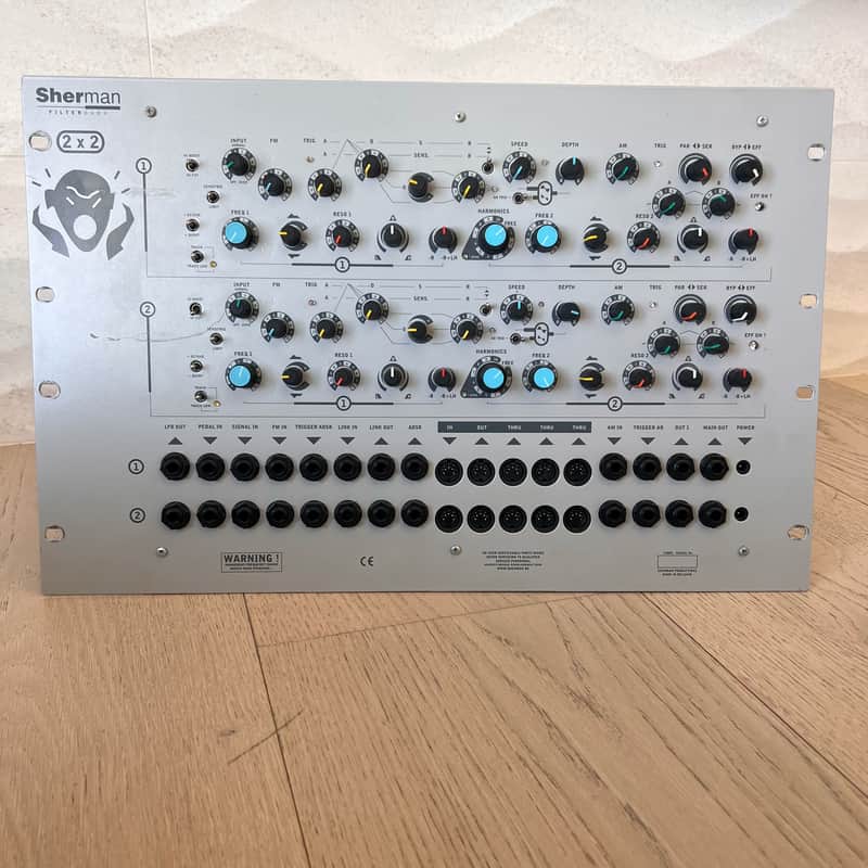 Sherman Filterbank 2 Double 2x2 rack 2024 - Gray | Reverb