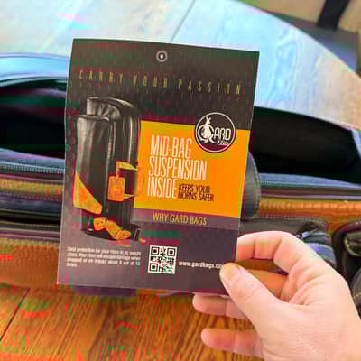 Gard Elite Series Navy Blue Leather/Brown Crocodile Single | Reverb