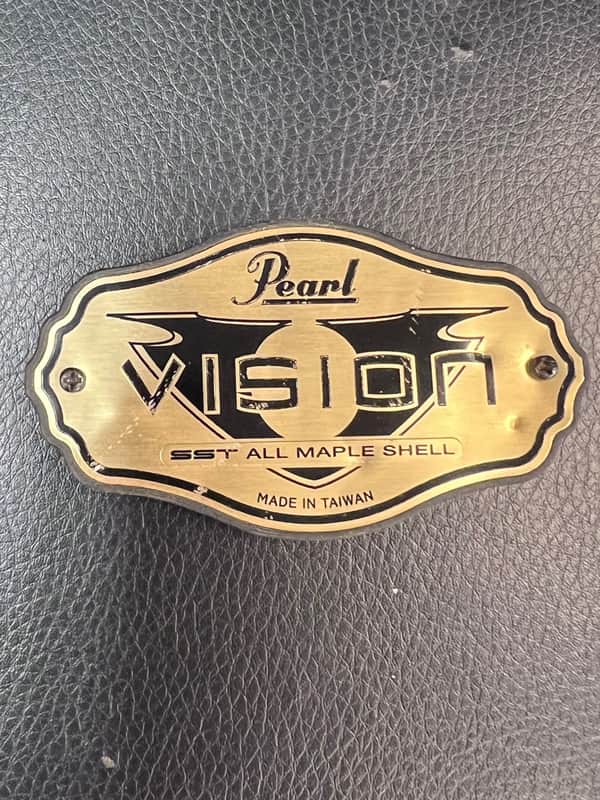 Pearl Vision SST All Maple Shell Drum Badge | Reverb UK