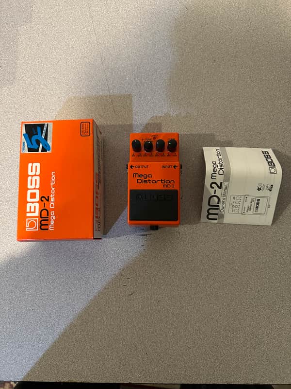 Boss MD-2 Mega Distortion (Silver Label) 2001 - Present | Reverb