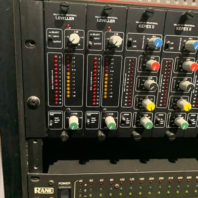 VINTAGE Limiters EQs Gates 10 pc VALLEY AUDIO RACK 70s | Reverb