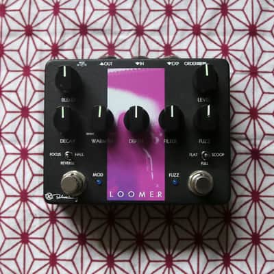 Keeley Loomer Fuzz Reverb 2016 - Present - Black/Purple | Reverb