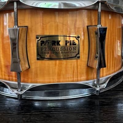 Pork Pie 14 x 6.5 Pork Pie Maple Snare 2000s - | Reverb