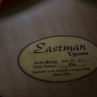 EASTMAN AR810CE-SB (2005) Sun Burst | Reverb